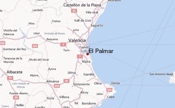 El Palmar, Spanje Weersverwachting