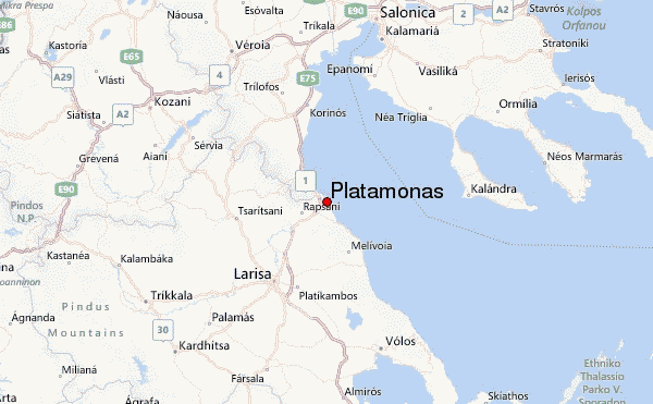 Platamonas Weersverwachting